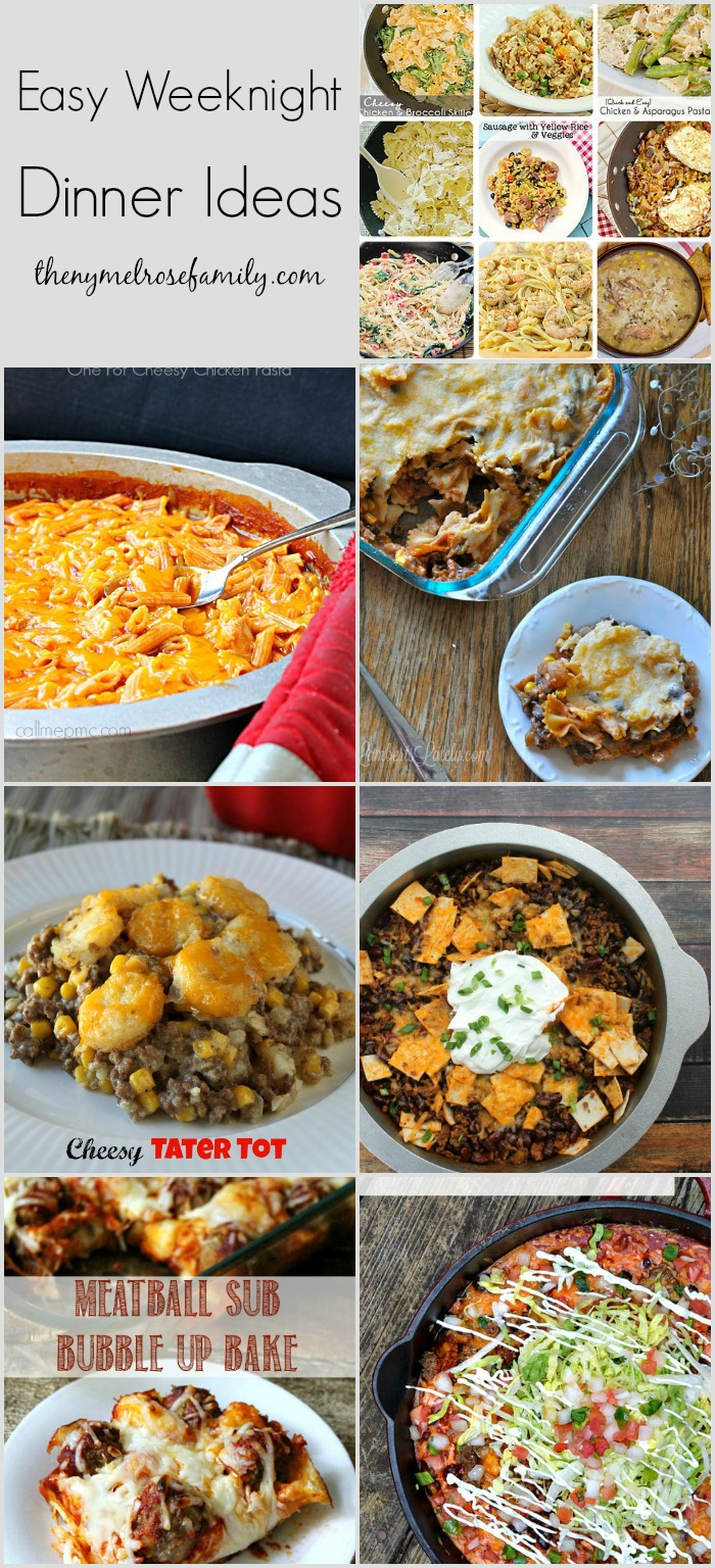 Easy Weeknight Dinners For Family Uk Choose From Chicken Recipes Curry