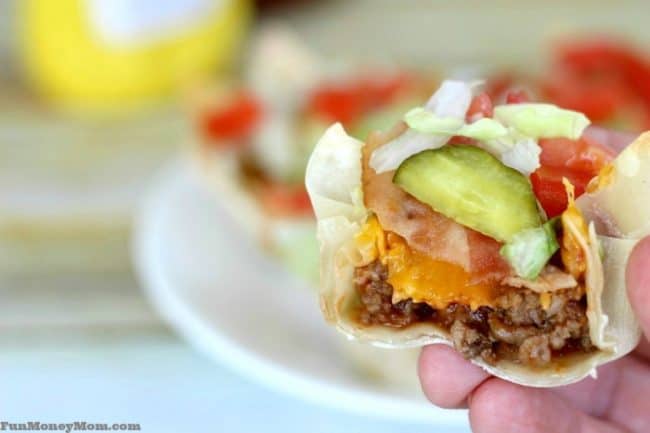 Easy Bacon Cheeseburger Cups - The Melrose Family