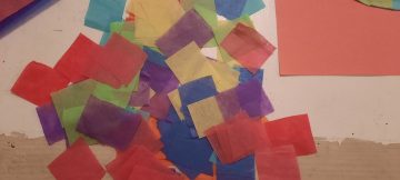 Tissue Paper Crafts - The Melrose Family