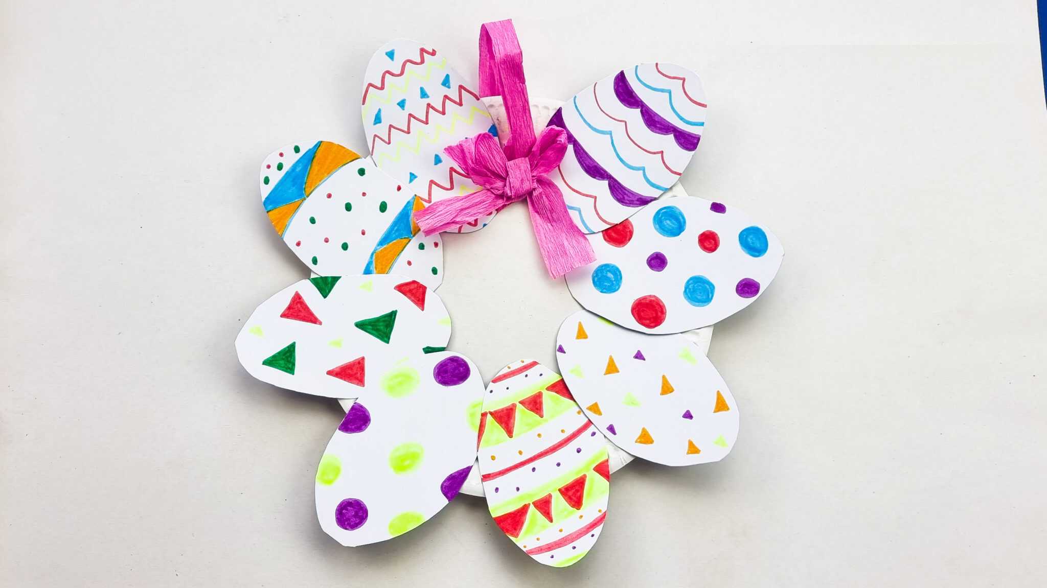 How To Make an Easter Wreath - The Melrose Family