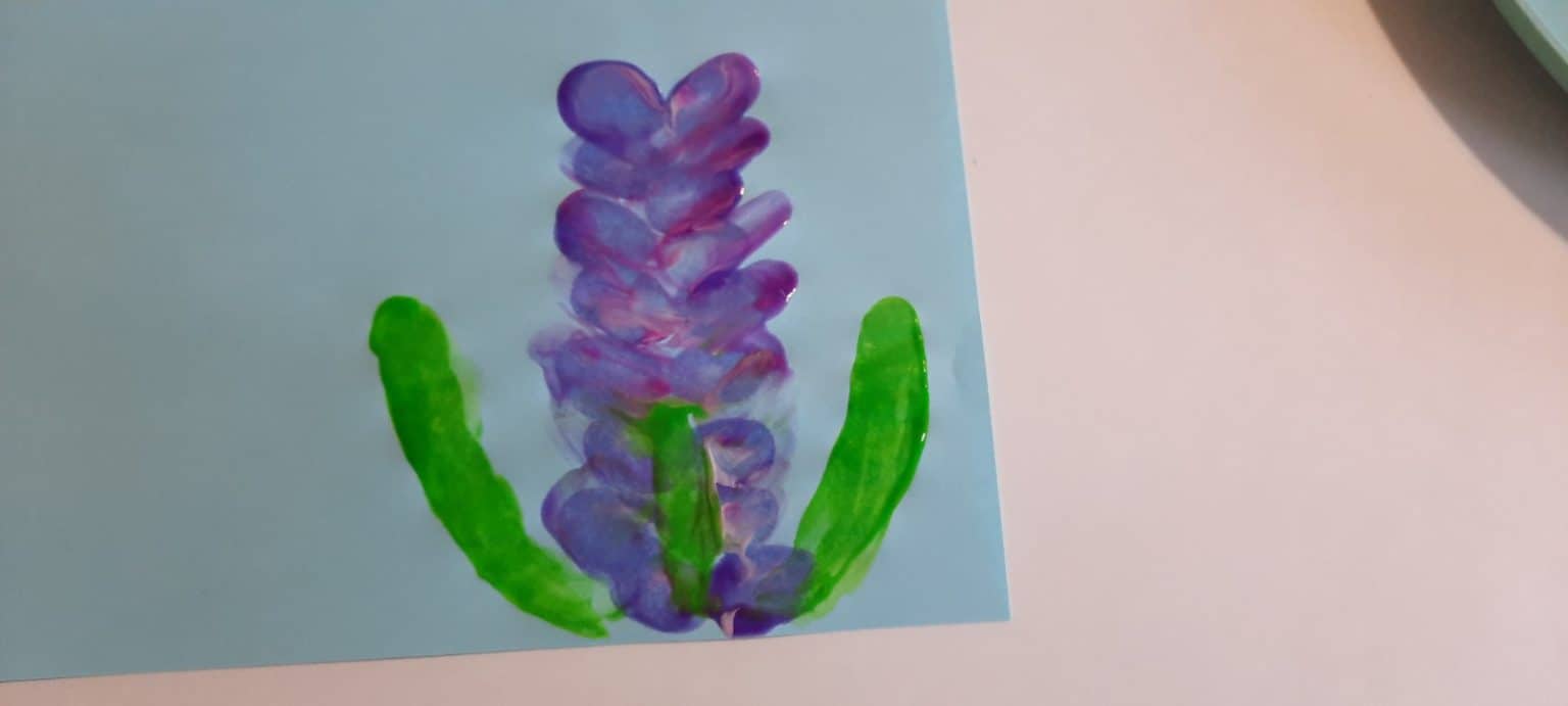 Fingerprint Flowers - The Melrose Family