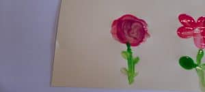 Fingerprint Flowers - The Melrose Family