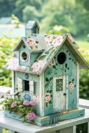 30 Painted Birdhouse Ideas: Designs To Attract Birds in Style! - The ...