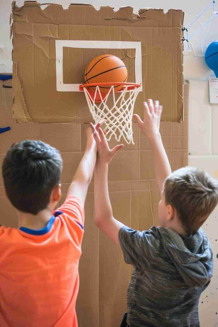 Cardboard Basketball Hoop 1/6 Real Masterpiece NBA Basketball Hoop