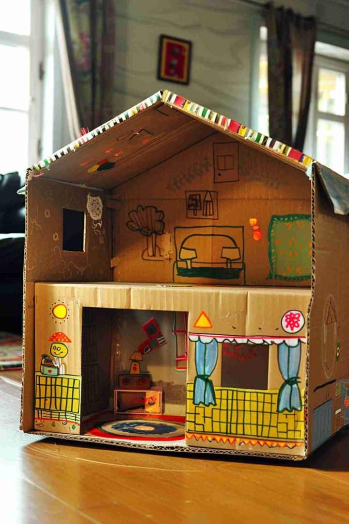 40 Cardboard Box Craft Ideas: Imaginative Projects for Kids