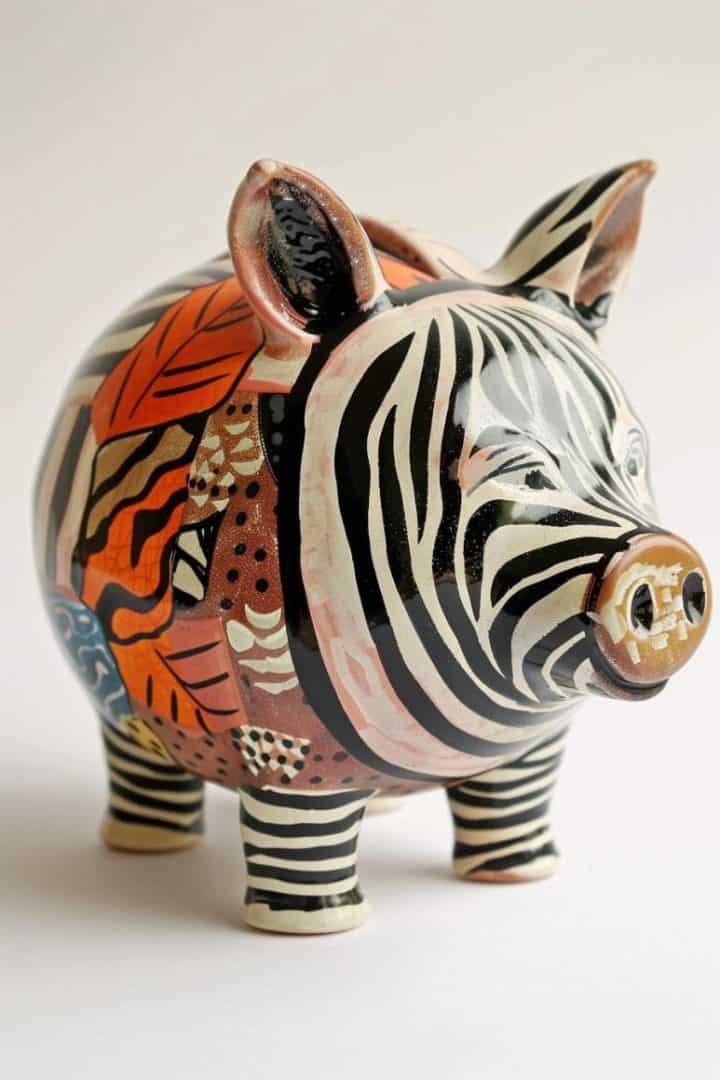 40 Painted Piggy Bank Ideas To Personalize Your Money Box - The Melrose ...