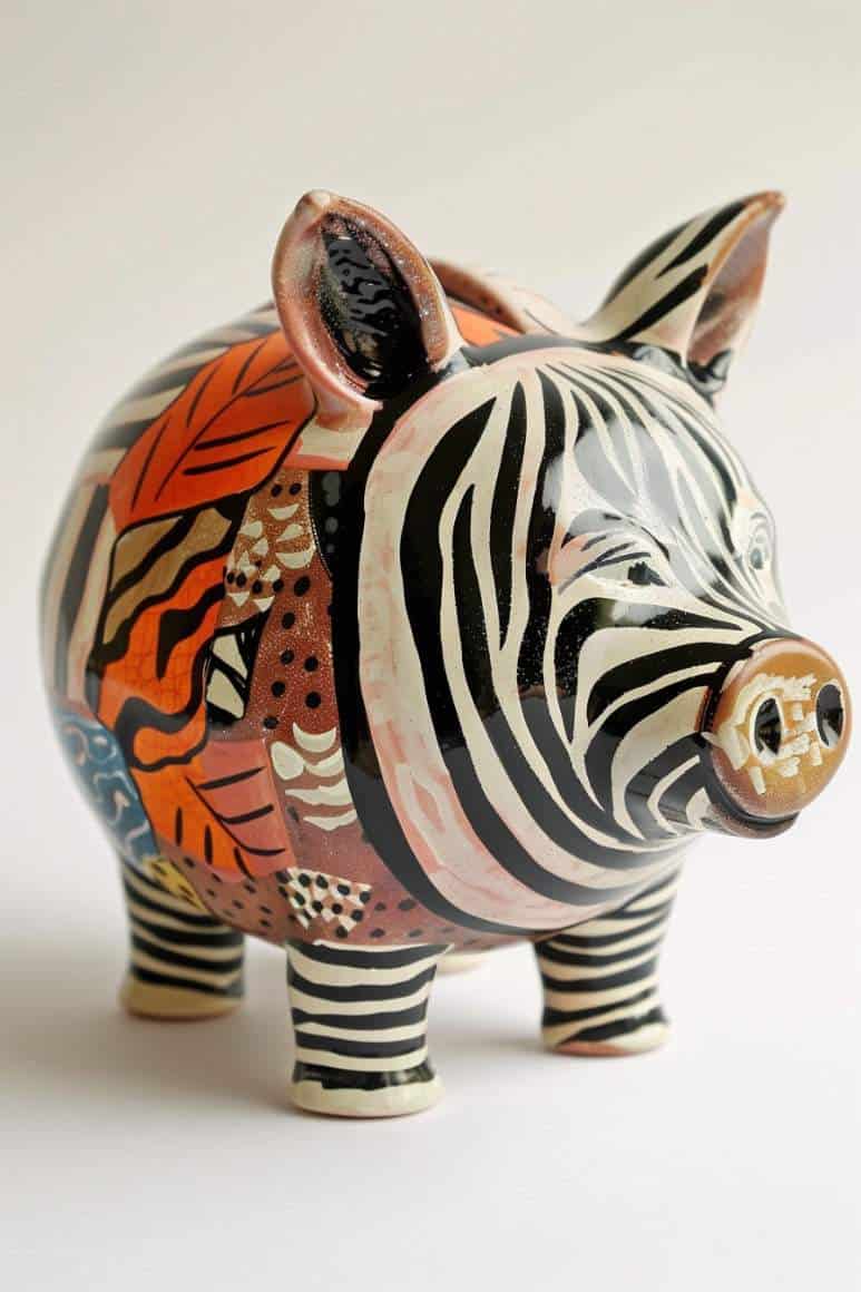 40 Painted Piggy Bank Ideas To Personalize Your Money Box - The Melrose ...