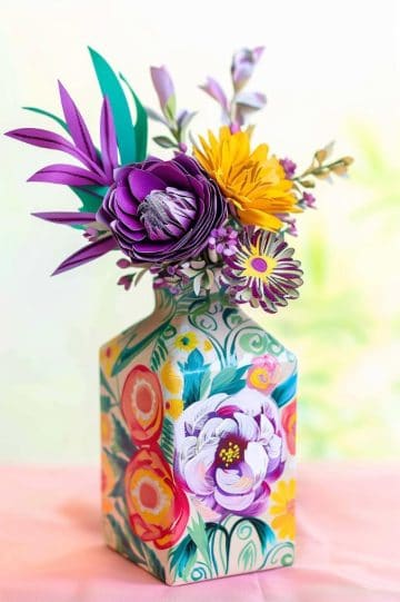 38 DIY Painted Vase Ideas To Revitalize Your Home Decor - The Melrose ...