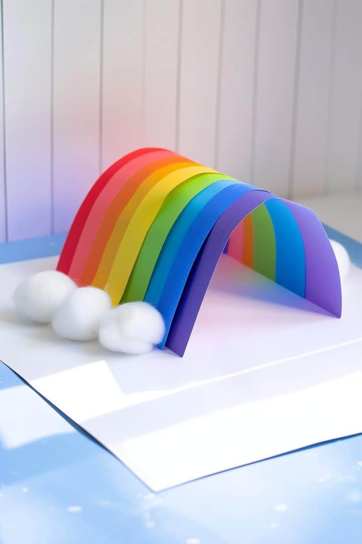 44 Rainbow Craft Ideas for Kids To Spark Creativity! - The Melrose Family