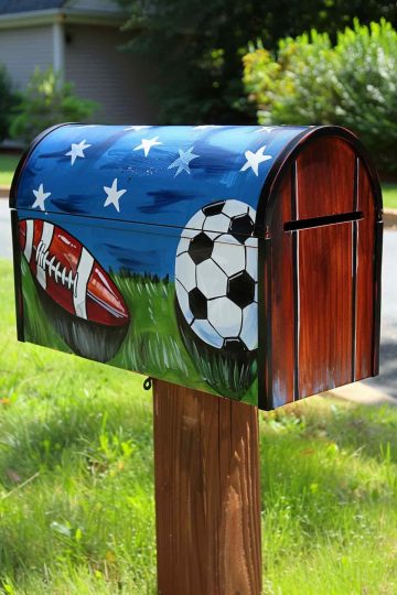 33 Fun and Unique Painted Mailbox Ideas To Jazz Up Your Curb - The ...