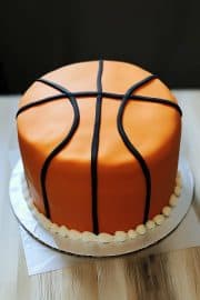 22 Basketball Cake Ideas To Make Your Party a Slam Dunk - The Melrose ...