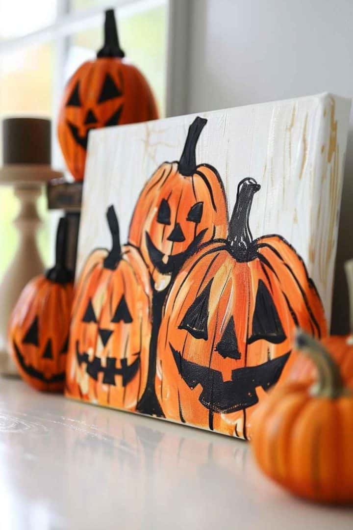 35 Easy Halloween Painting Ideas: Simple, Boo-tiful Creations! - The ...