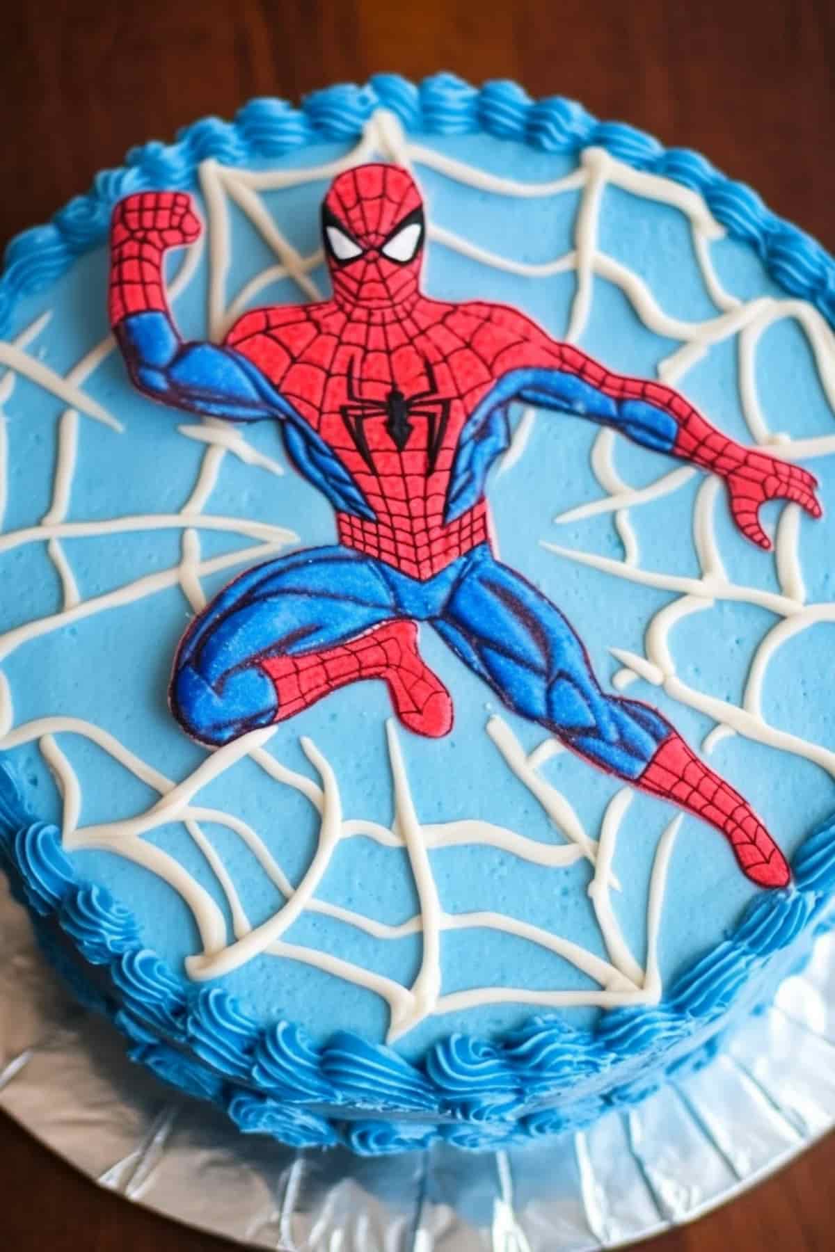 30 Spider-Man Cake Ideas With Awesome Designs! - The Melrose Family