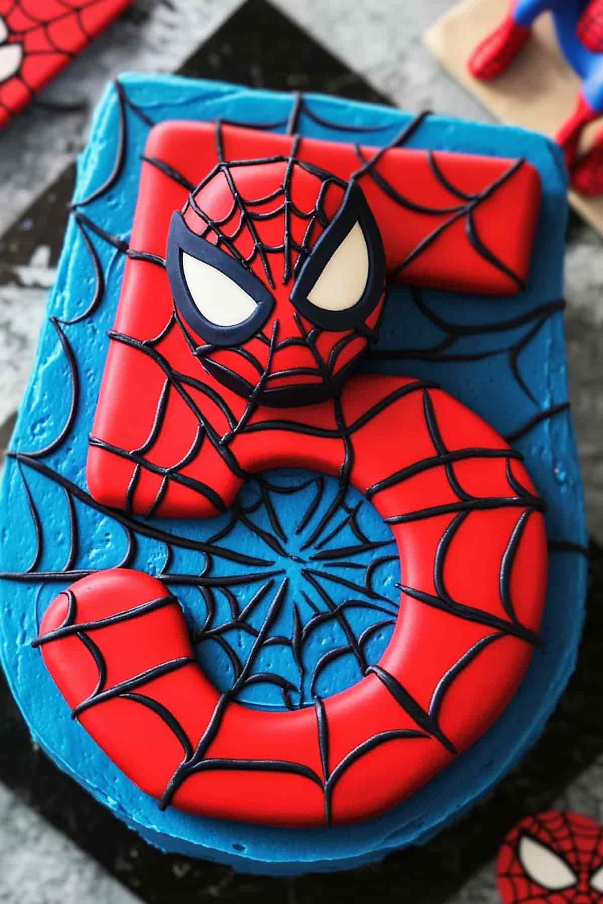 30 Spider-Man Cake Ideas With Awesome Designs! - The Melrose Family