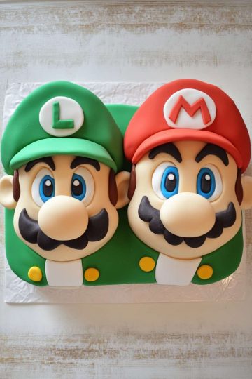 28 Mario Cake Ideas for Fun, Creative Gamer Parties