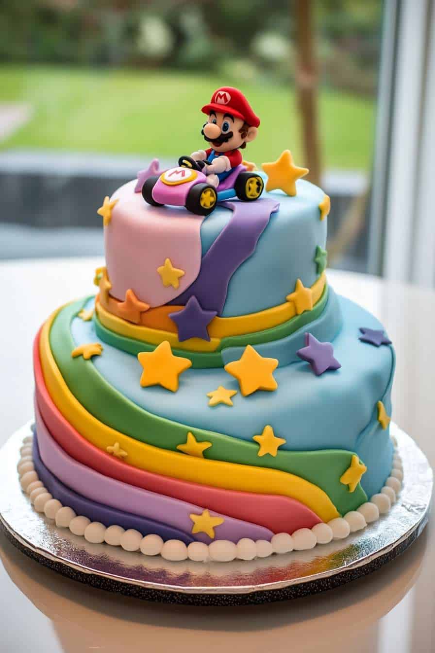 28 Mario Cake Ideas for Fun, Creative Gamer Parties