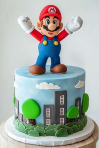 28 Mario Cake Ideas for Fun, Creative Gamer Parties