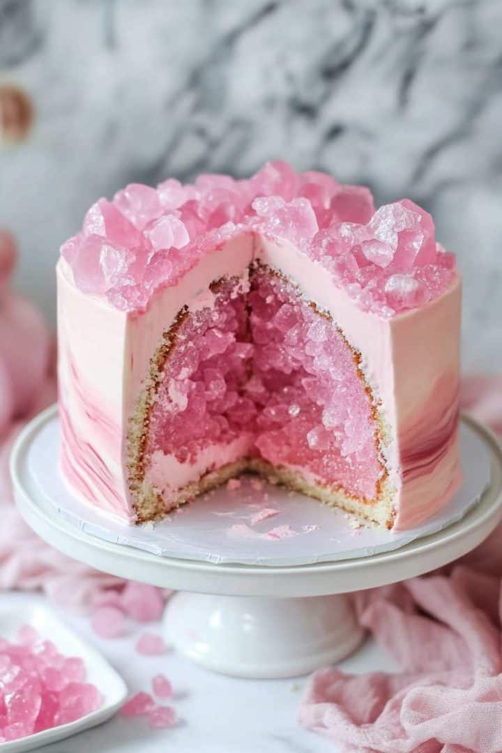 28 Stunning Pink Cake Designs That Look Good and Taste Good 26 Stunning ...