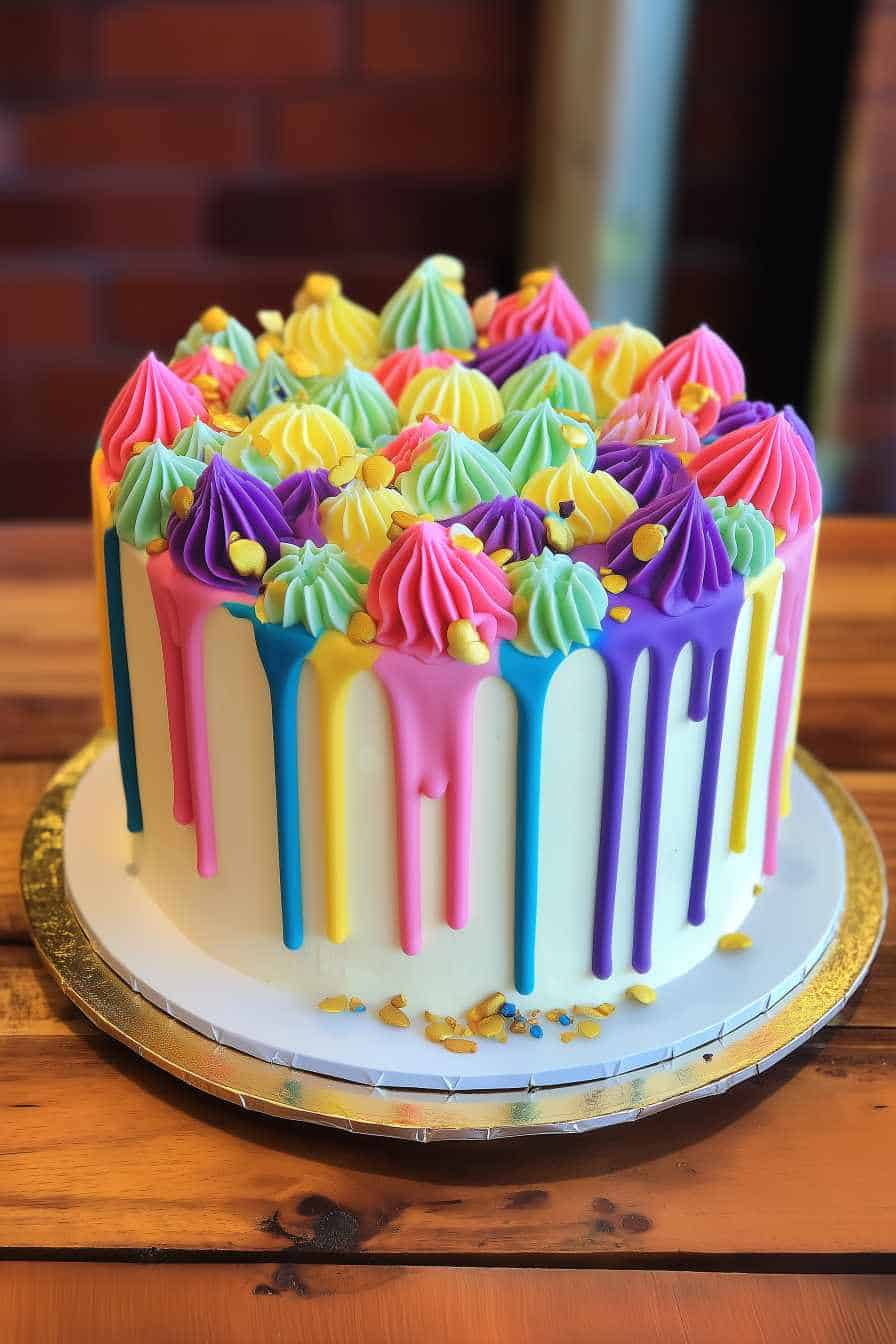 25 Colorful Rainbow Cake Ideas To Brighten Any Occasion - The Melrose ...