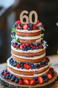32 Elegant 60th Birthday Cake Ideas for Every Creative Taste - The ...