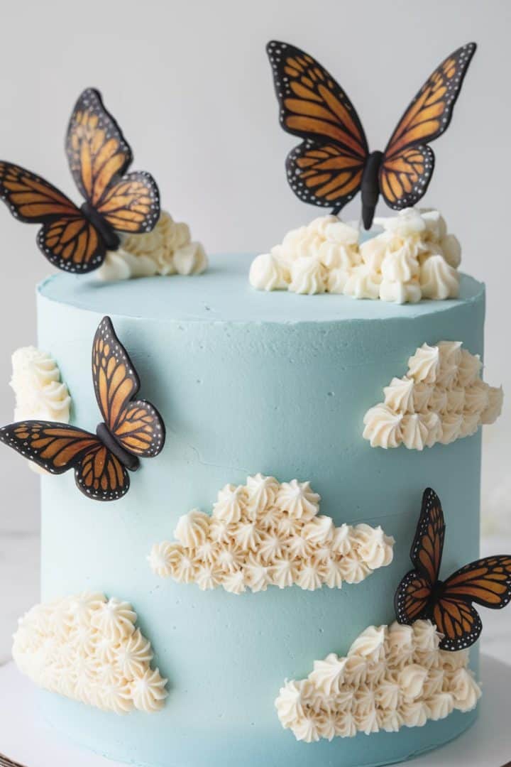 21 Stunning Butterfly Cake Ideas To Try - The Melrose Family