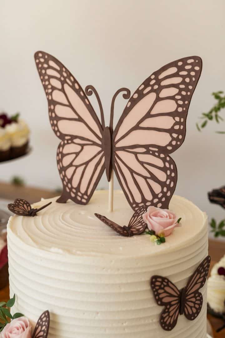 21 Stunning Butterfly Cake Ideas To Try - The Melrose Family