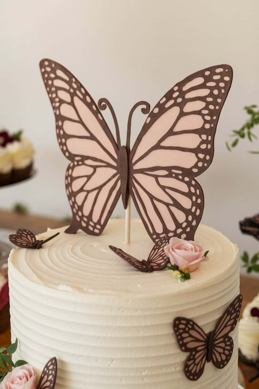 21 Stunning Butterfly Cake Ideas To Try - The Melrose Family