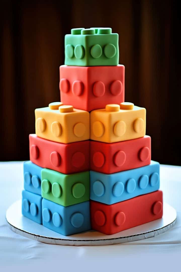 27 Amazing LEGO Cake Designs To Wow Your Party Guests - The Melrose Family