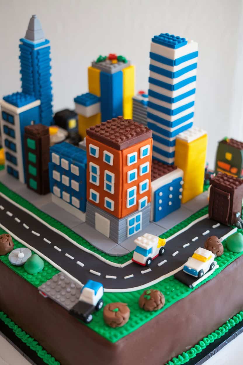 27 Amazing LEGO Cake Designs To Wow Your Party Guests - The Melrose Family