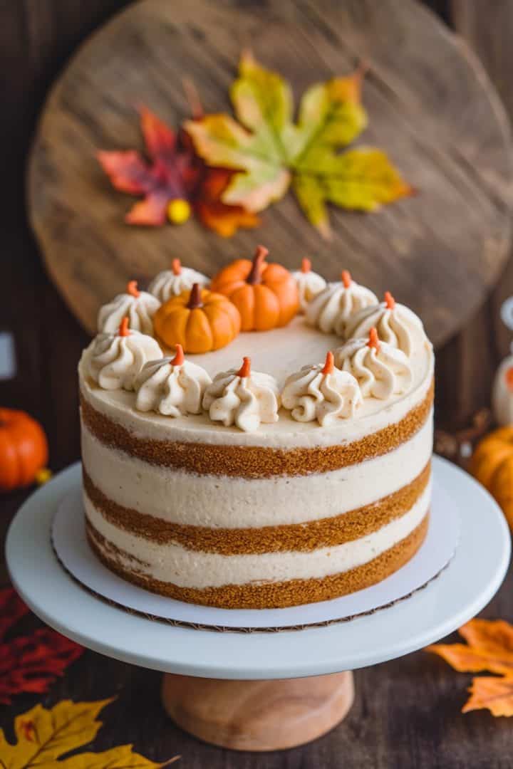 41 Thanksgiving Cake Ideas To Impress Your Guests! - The Melrose Family