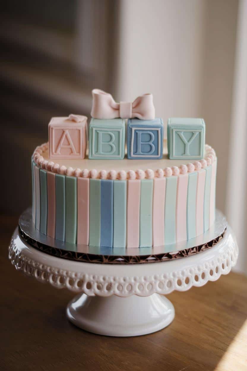 48 Cute Baby Shower Cake Ideas for the Little One’s Arrival