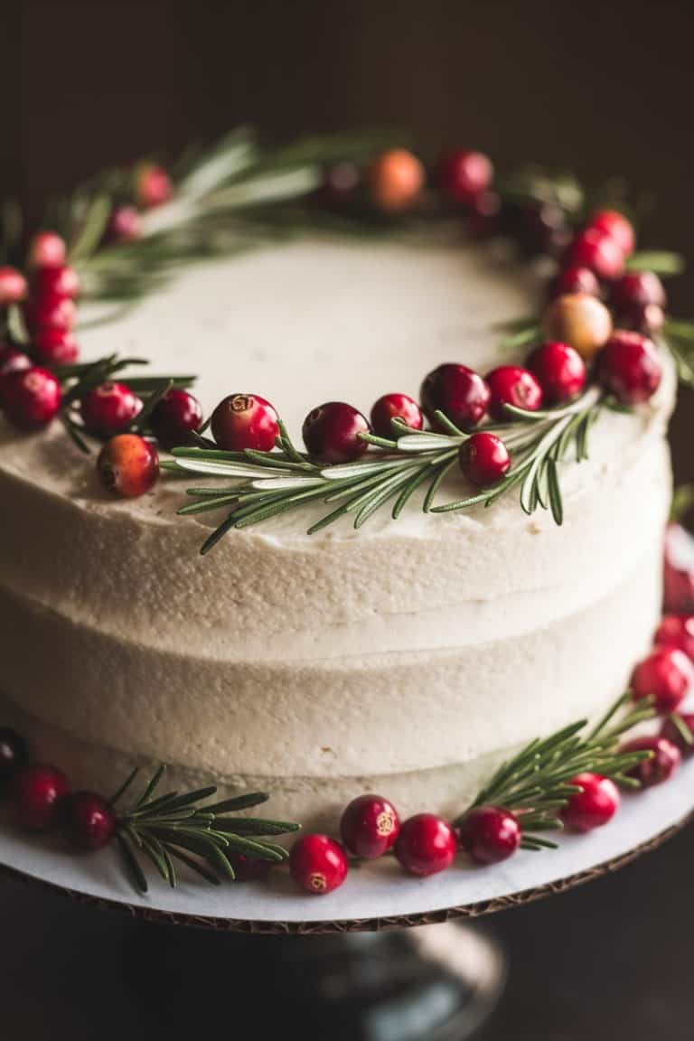 55 Winter Cake Decorating Ideas Perfect for The Holidays - The Melrose ...