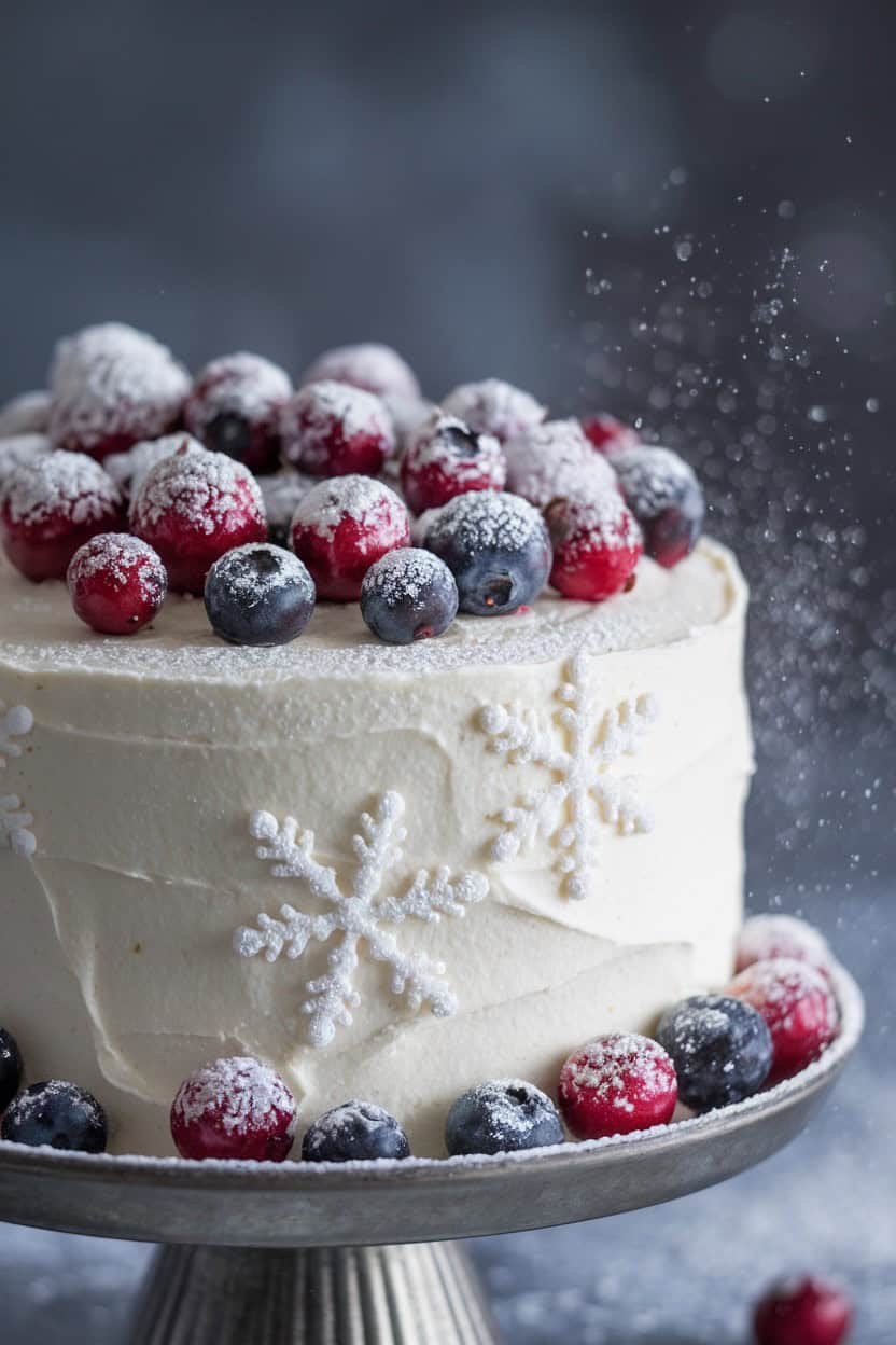 55 Winter Cake Decorating Ideas Perfect for The Holidays - The Melrose ...