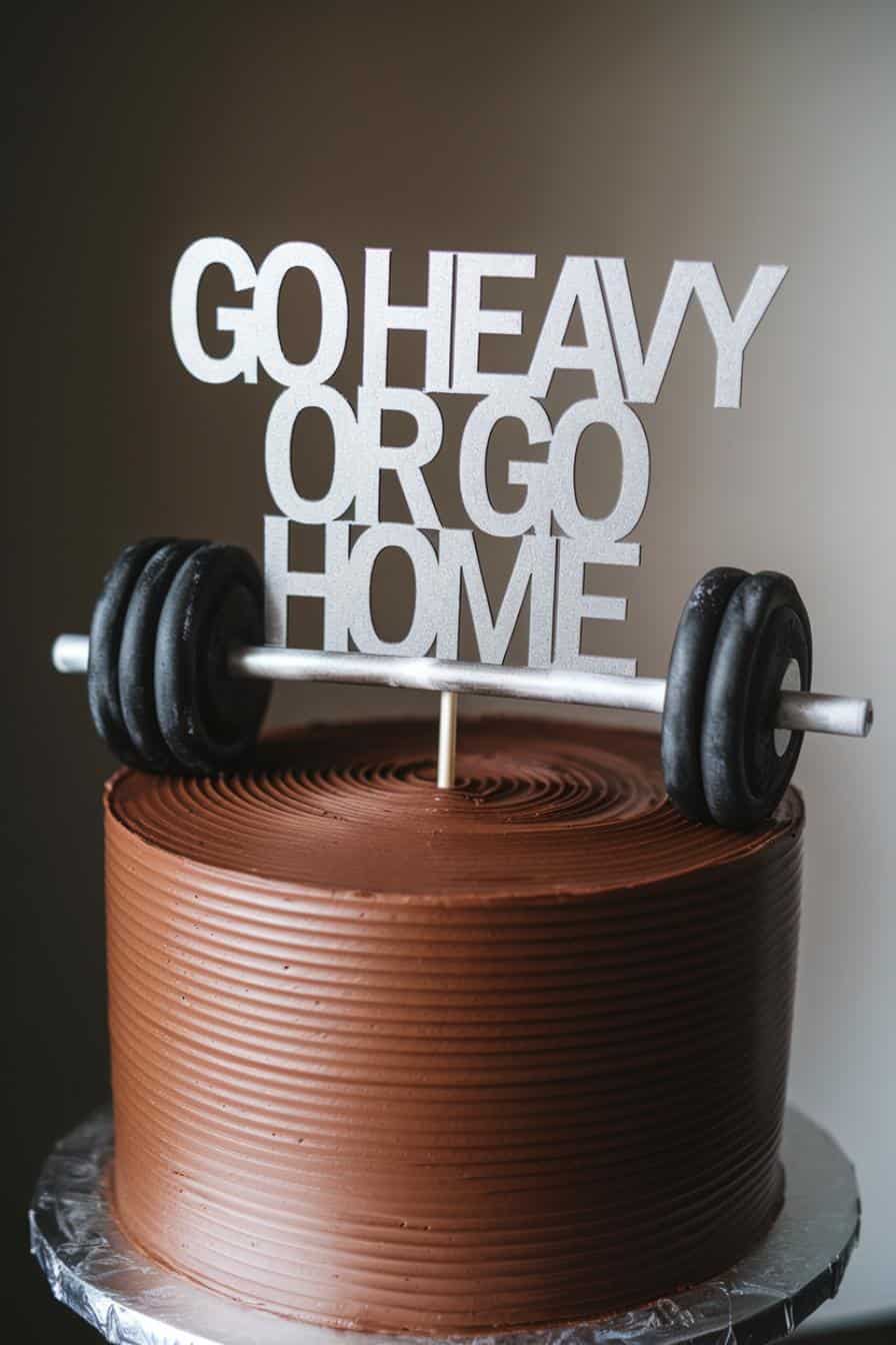 25 Irresistible Gym Cake Ideas for Cheat Days