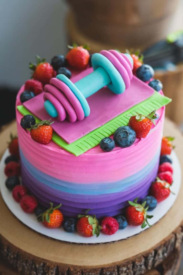 25 Irresistible Gym Cake Ideas for Cheat Days