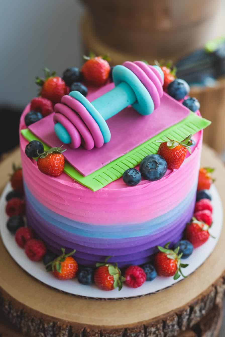 25 Irresistible Gym Cake Ideas for Cheat Days