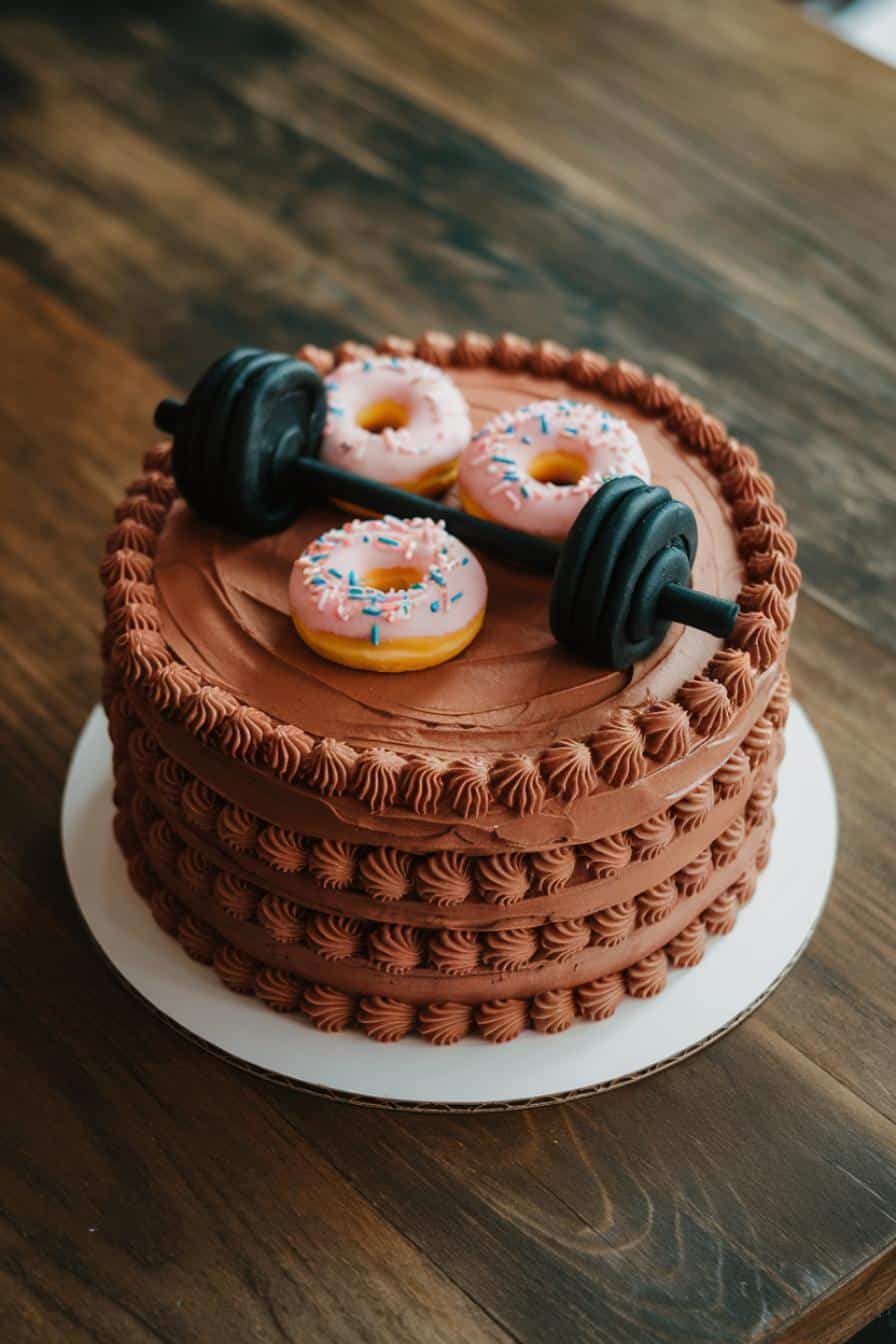 25 Irresistible Gym Cake Ideas for Cheat Days