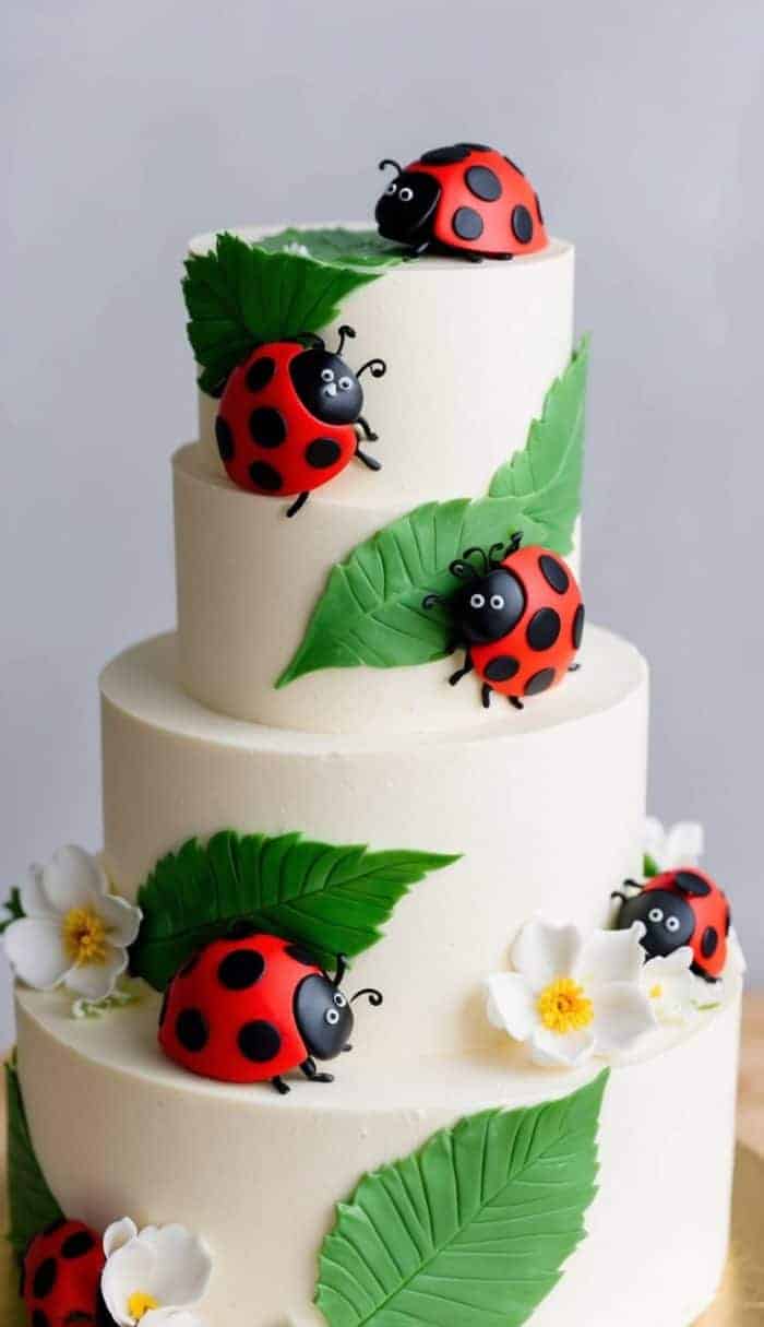 22 Ladybug Cake Ideas: Delightful Red and Black Treats - The Melrose Family