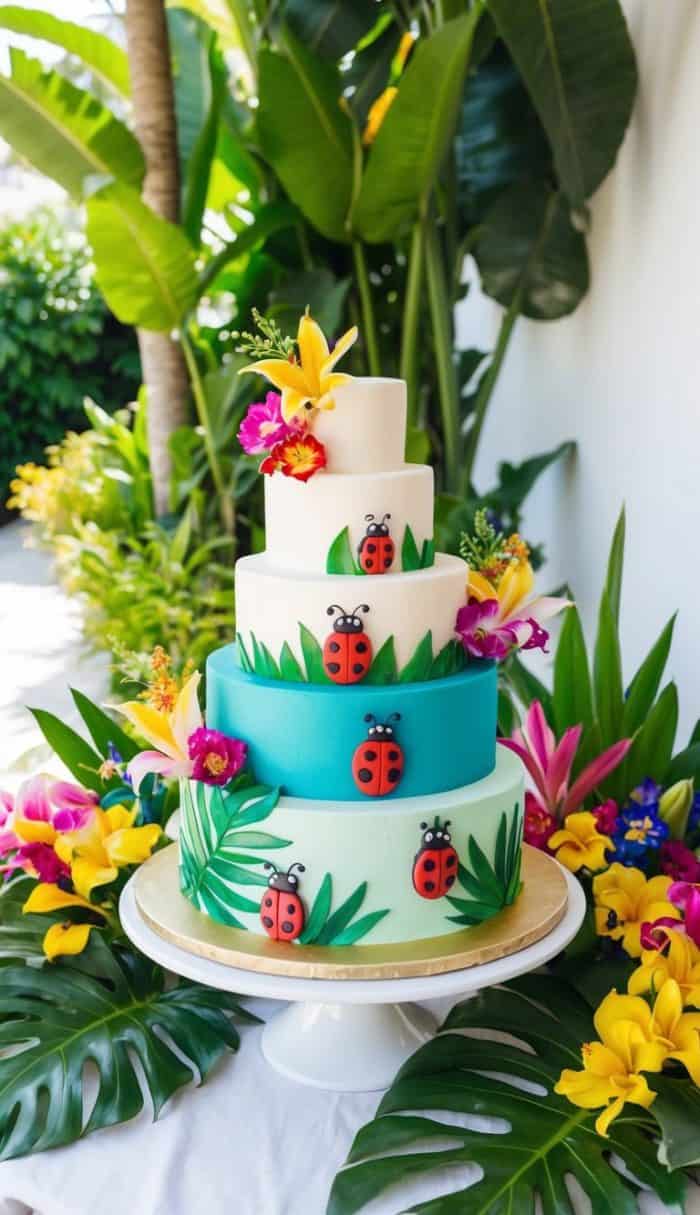 31 Ladybug Cake Ideas: Delightful Red and Black Treats - The Melrose Family