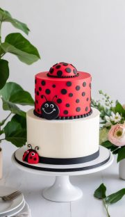 31 Ladybug Cake Ideas: Delightful Red and Black Treats - The Melrose Family