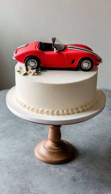 38 Creative Car Cake Ideas To Impress Any Car Lover - The Melrose Family