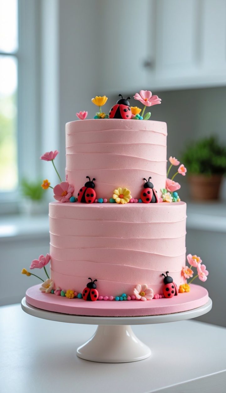 31 Ladybug Cake Ideas: Delightful Red and Black Treats - The Melrose Family