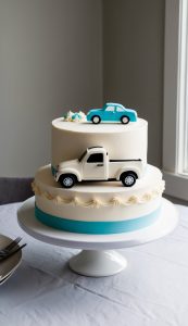 38 Creative Car Cake Ideas To Impress Any Car Lover - The Melrose Family