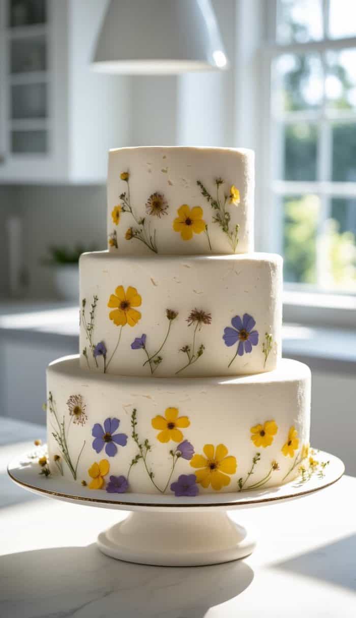 36 Wildflower Cake Decorating Ideas for Enchanting Parties - The ...