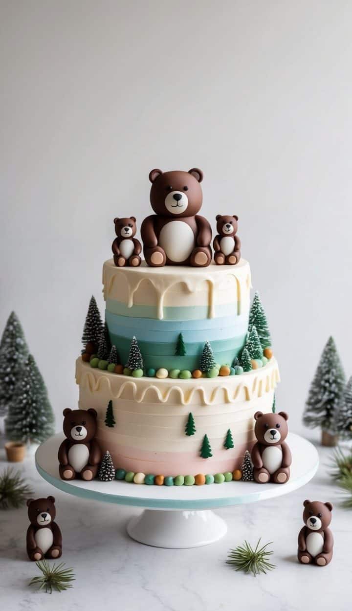 18 Bear Cake Decorating Ideas To Sweeten Any Celebration - The Melrose ...