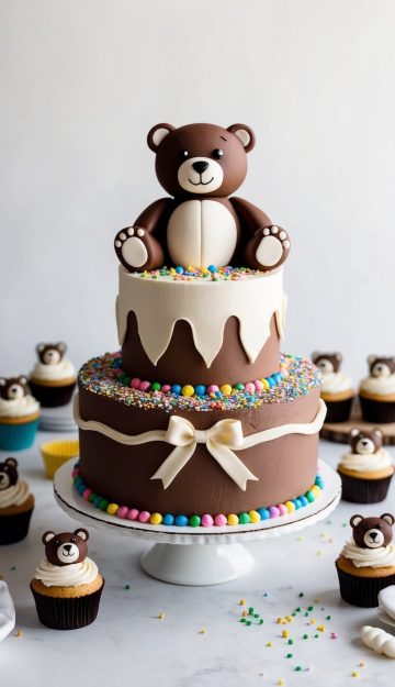 18 Bear Cake Decorating Ideas To Sweeten Any Celebration - The Melrose ...