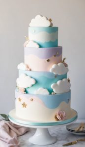 21 Cloud Cake Decorating Ideas for Celestial-Themed Parties - The ...