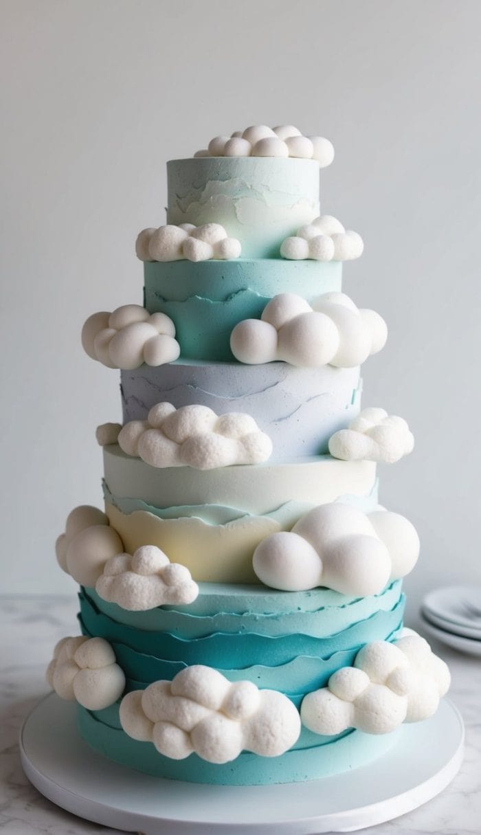 21 Cloud Cake Decorating Ideas for Celestial-Themed Parties - The ...