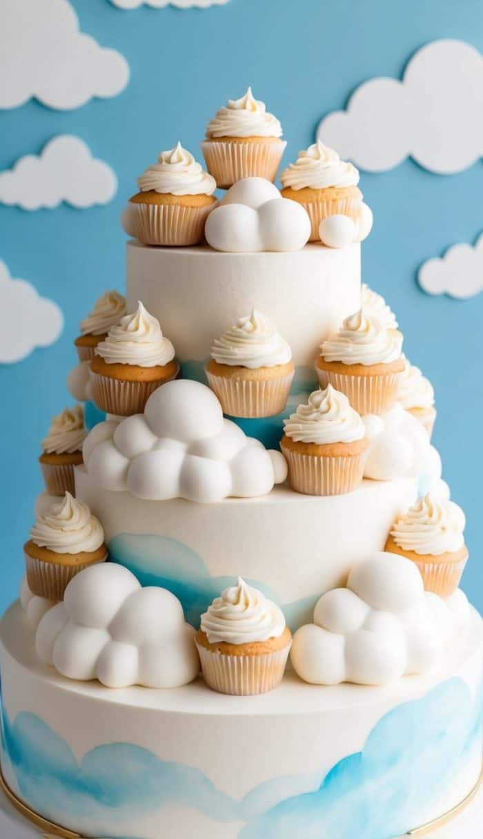 21 Cloud Cake Decorating Ideas for Celestial-Themed Parties - The ...