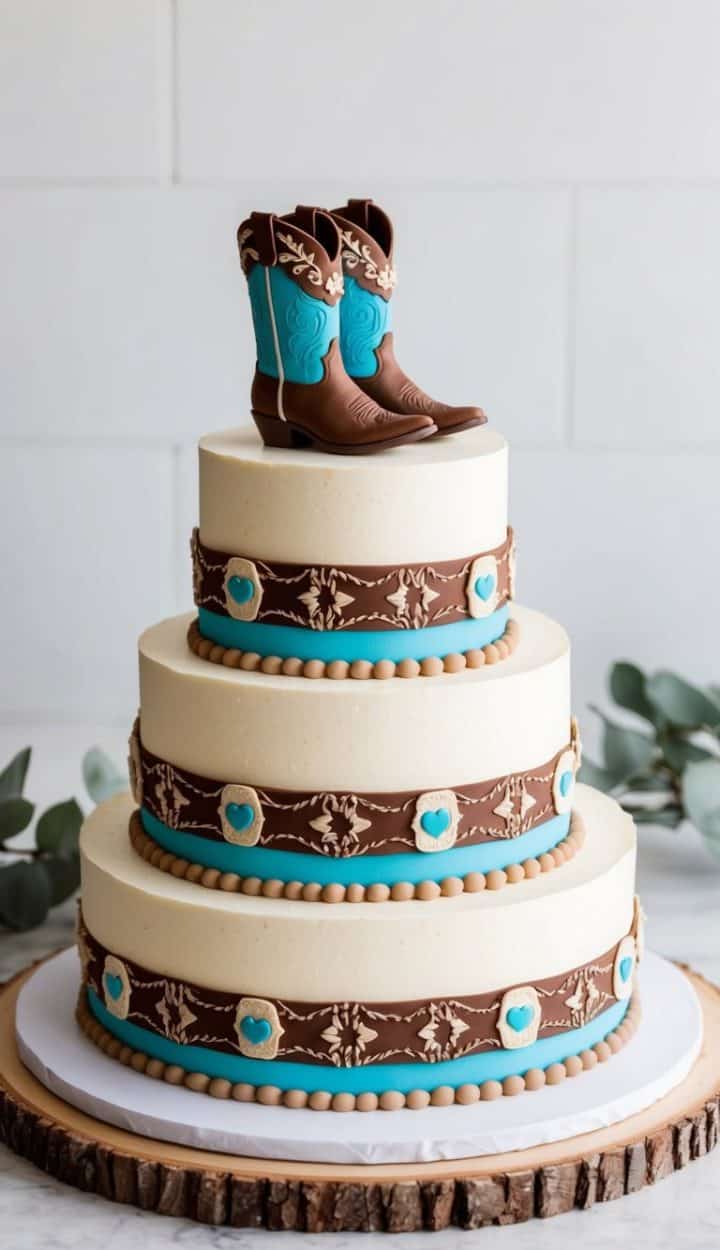 25 Cowgirl Cake Decorating Ideas for Western Celebrations - The Melrose ...